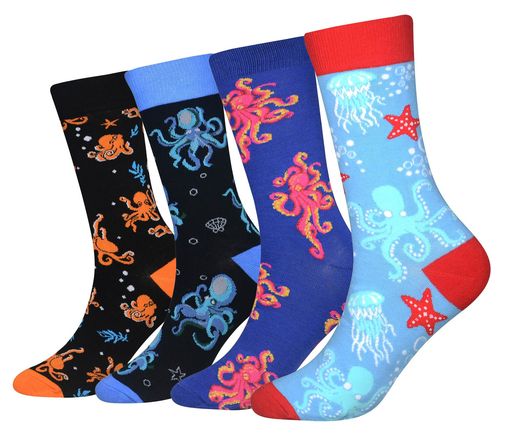 成分:80%のワタ、15%のナイロン、5%のポリウレタン サイズ:24.5-29CM。 セット数:4足セット。 綿混素材なので、通気性、伸縮性、耐久性がよく、汗ばむ季節も快適な靴下です。 中厚または薄いので、毎シーズンに最適です。室内でも外...
