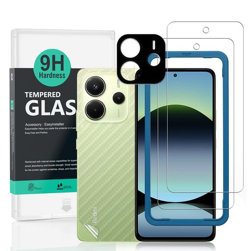 モデルを確認してください:(「設定 - 携帯電話について - モデル」でモデルを確認してください) このガラスフィルムは、Xiaomi Redmi Note 14 4G 6.8 インチにのみ互換性があります。Redmi Note 14 5G...