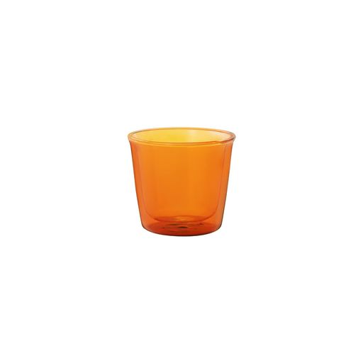 色:アンバー 容量:250ml 生産国:中国 ダブルウォールグラス