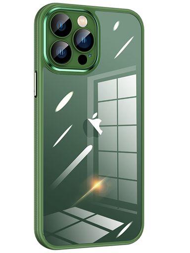【対応機種と素材】iPhone14Promaxサイズ:6.7インチ対応、ケース本体:約縦16.5x横8.5x厚1.1cm主素材:シリコーンサイド、アクリル背面クリアプレート、メッキ金属ボタンとカメラアクセサリーリング、H9強い硬度ガラスレン...