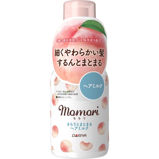 ダメージコントロール 細く、やわらかい髪もからまらず、さらりとまとまるヘアミルク 4種の桃由来成分(うるおい成分・保護成分)と保水成分を配合。 【香り】 桃が香るフルーティフルールの香り 【内容量】 100mL 【原産国】 日本