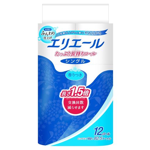 商品サイズ (幅x奥行x高さ) :22.5*22.5*34.2 内容量:12ロール パッケージ重量: 2.32 kg 素材: 木材パルプ