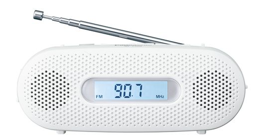 乾電池がなくてもラジオ・ライトが使える手回し充電対応 AMラジオ番組がFM放送で聴けるワイドFM(FM補完放送)対応 軽量・コンパクト、付属品も付いて持ち運びに便利 聴き取りやすい2スピーカー搭載(モノラル) 誤操作防止のホールド機能を搭載