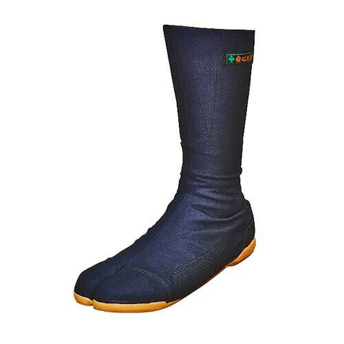 安全地下足袋 荘快堂 MW-200P 樹脂先芯 24.0〜29.0cm 紺 小馳12枚 ■高所用適応の安全足袋です。 ■30.0cmは別ページにあります。 ■衝撃吸収中底。 ■底が薄く軟らかいので高所でも安心して使えます。 ■指股付きでふん...