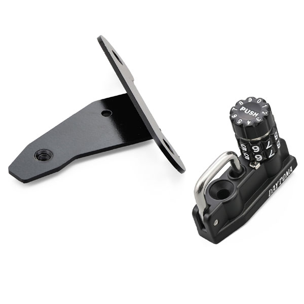 ●カギが増えない、ダイヤル式ヘルメットロック ダイヤル式なのでカギが増えないヘルメットホルダー。車種専用設計なので、ボルトオンで装着できます。解錠する数字は任意で変更可能。2ダイヤルロック式。ダイヤルリングの数字が見えなくても、リングの突起...