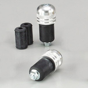 ●アルミ削り出し 外径φ22mm ローレットタイプ 2種類の付属ラバーで内径φ14〜15/18〜19mmに適合 汎用タイプ ※この商品はお取り寄せとなります。商品出荷の目安はご注文日より3〜7営業日後となります。