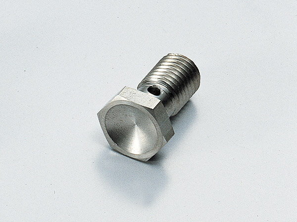 ●ステンレス製　シングル用　ネジピッチ1.0mm 1個入　SUZUKI SUZUKIはP1.0mmとP1.25mmを併用しています必ず確認して下さい ※この商品はお取り寄せとなります。商品出荷の目安はご注文日より3〜7営業日後となります。