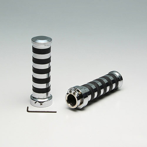 アルミ合金削り出し ハンドル径φ22.2mm用 グリップ径φ34mm　グリップ長131mm　内径長120mm Wスロットルケーブル巻取フック付 ■適合車種 シルバーウィング600（01-08 PF01） CB400SB vtecIII/Re...
