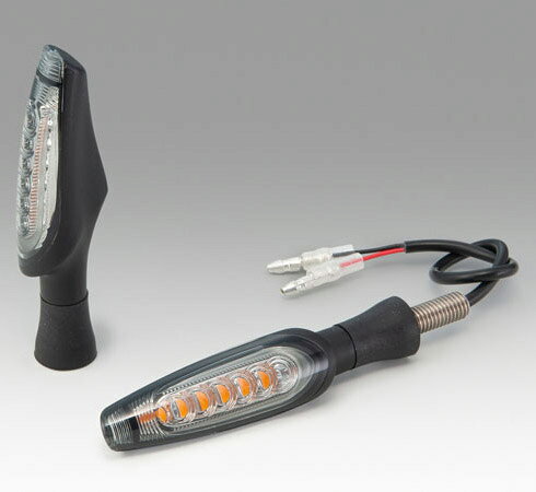 ●流れるように光る！！LEDシーケンシャルウインカーランプ 配列されたLEDが連続して流れるように光ることで注目度があがることは勿論、視認性の向上により安全性を高めることができる汎用のウインカーです。 Eマーク取得済（50R)なので車検にも...