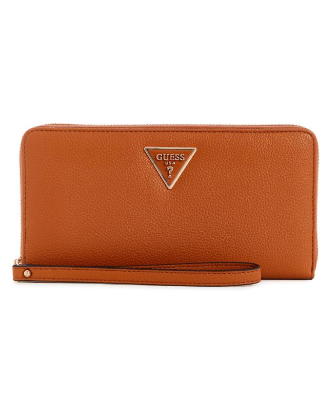[ゲス] LAUREL SLG CHEQUE ORGANIZER・Base Pebble pu　・Trim Self　・Hardware Shiny gold