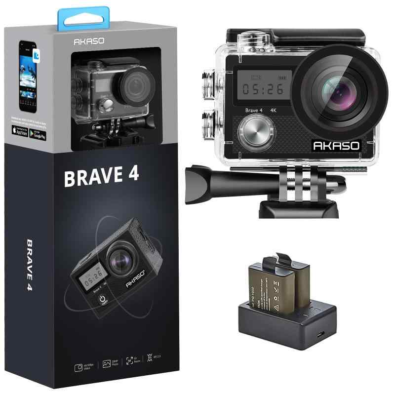 AKASO Brave4 アクションカメラ4K30FPS 20MP