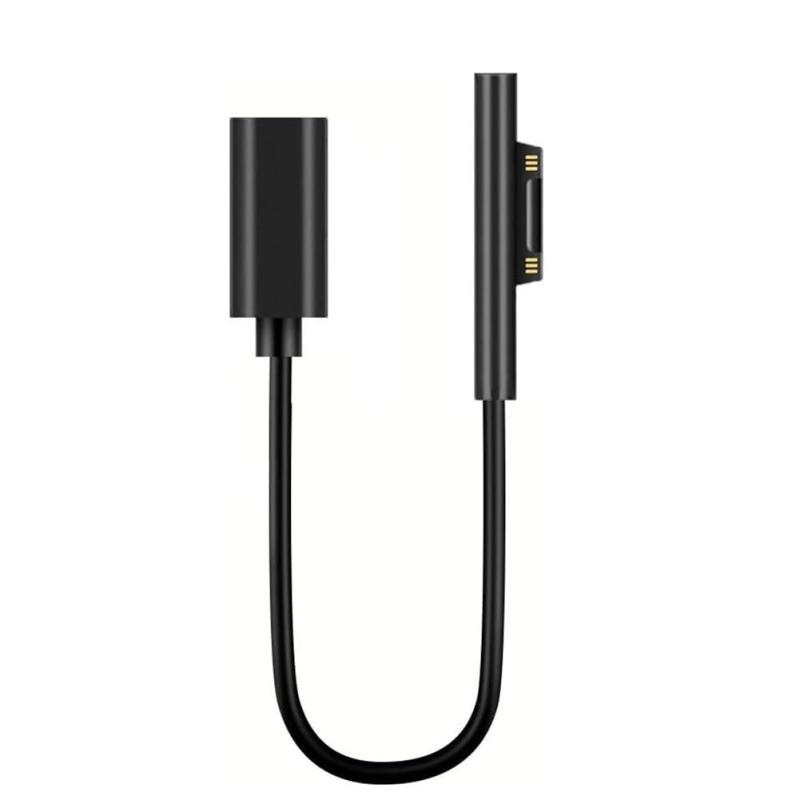 Surface充電ケーブル Gomass Type C to サーフェス充電ケーブルPD急速 45w15v以上のサーフェス 充電器必要 Microsoft SurfacePro7/6/5/4/3/Go3/2/1Laptop1/2/3/4、S...