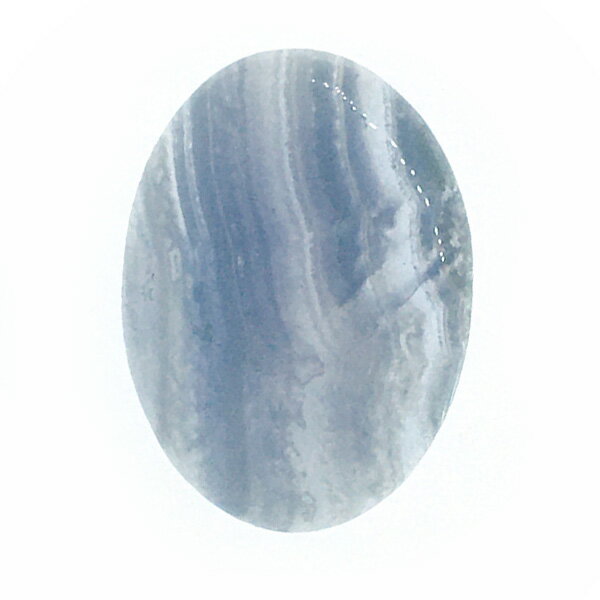 ブルーレースアゲート(Bluelace agate) オーバルカボション オパールの薄片をブラックストーンに貼り付け、ドーム状のクリスタルで カバーをして保護したうえ、きれいに見せるようにしたオパールです。 工場ストック品につき、在庫限り。...