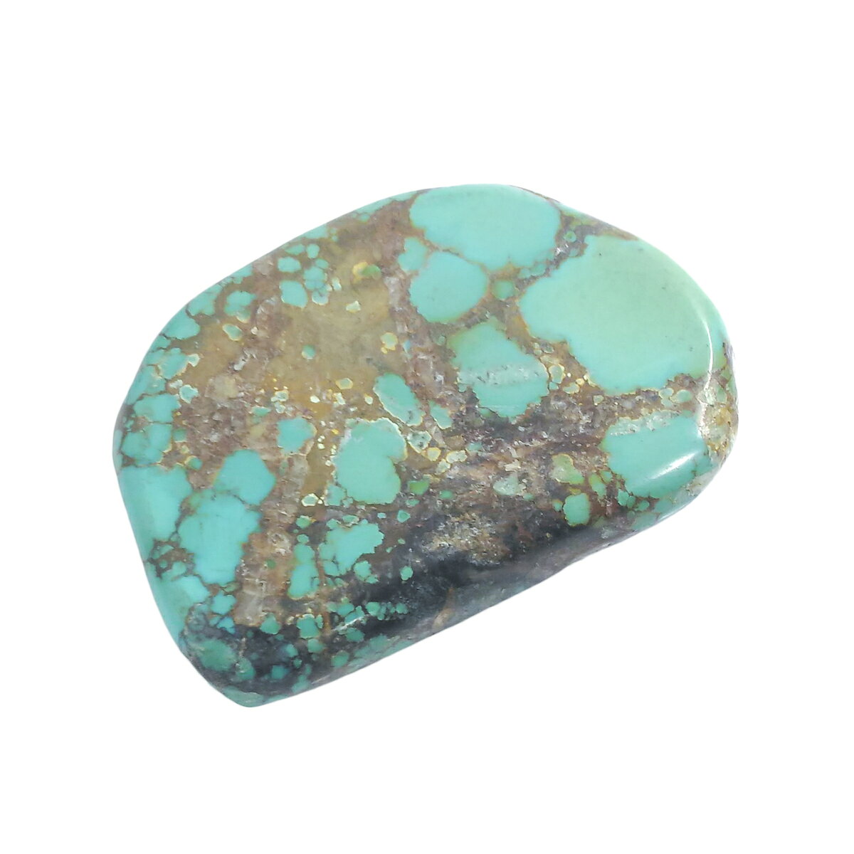 人気の高いターコイズ（Turquoise)天然石のスライスビーズです。 アクセサリーやクラフト製作などにお勧めです。 滅多にない大きさですので、存在感は抜群です！ 1点ものですのでお早めにどうぞ！ 素材：ターコイズ（Turquoise) 商...