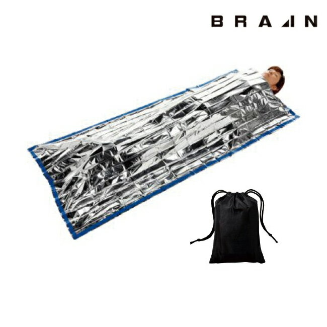 SW-22 アルミ寝袋（収納巾着付）　 商品管理番号SW-22 アルミ寝袋　 サイズ（約）100×200cm 素材アルミ蒸着PET