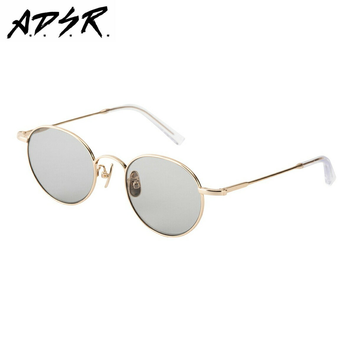 商品基本情報商品カテゴリー：サングラスブランド名：A.D.S.R. (エーディーエスアール)型番：LOU 01Dフレームカラー：ゴールドレンズカラー：ライトグレー紫外線カット率：99%以上可視光線透過率：48%鼻パッド：ありレンズシェイプ分...
