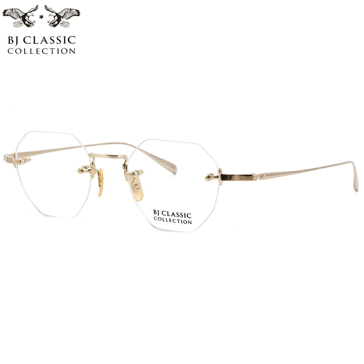 商品基本情報 商品カテゴリー：メガネ ブランド名：BJ CLASSIC COLLECTION (BJクラシックコレクション) 型番：PREM-206NT 1 フレームカラー：ゴールド レンズカラー：-- 紫外線カット率：-- 可視光線透過率...