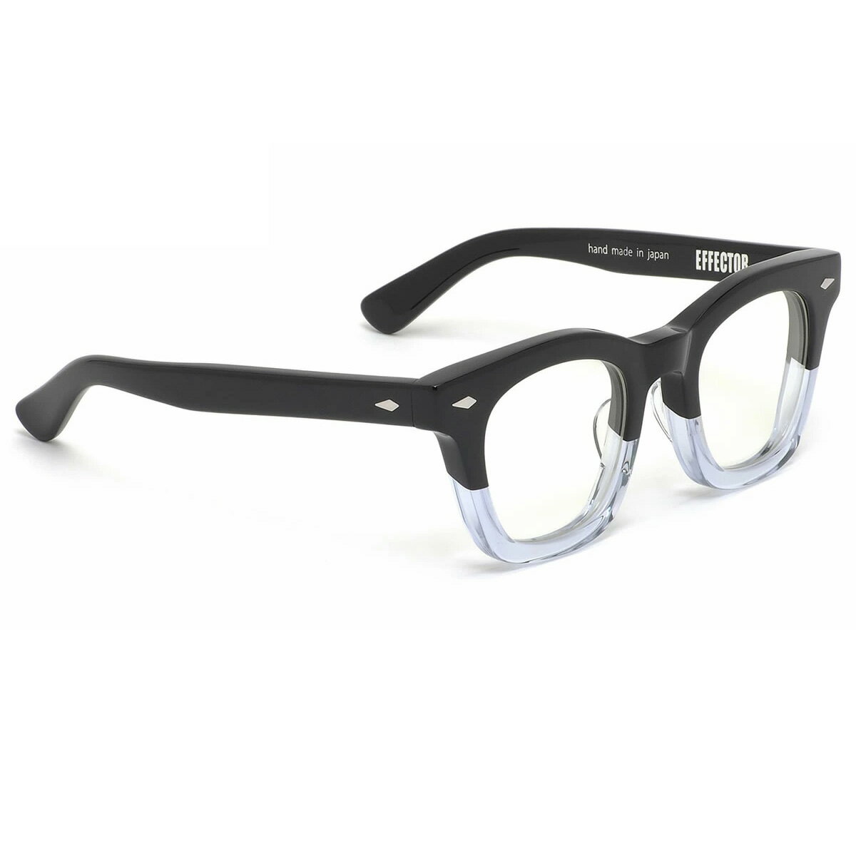 【楽天市場】エフェクター Phase Shifter BK2 48サイズ メガネ UVカット仕様伊達メガネレンズ付 EFFECTOR × BOSS ボス フェイズシフター 日本製 メンズ ...
