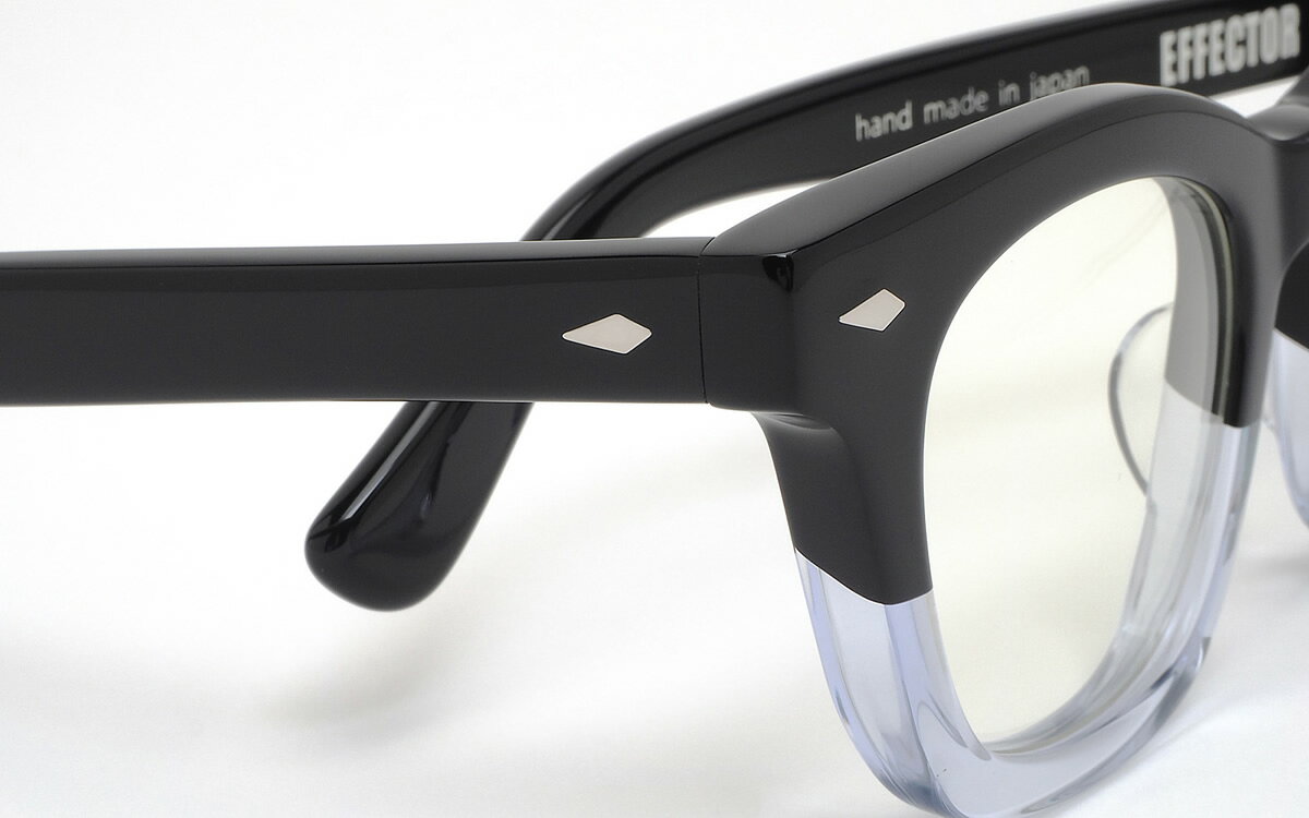 【楽天市場】エフェクター Phase Shifter BK2 48サイズ メガネ UVカット仕様伊達メガネレンズ付 EFFECTOR × BOSS ボス フェイズシフター 日本製 メンズ ...