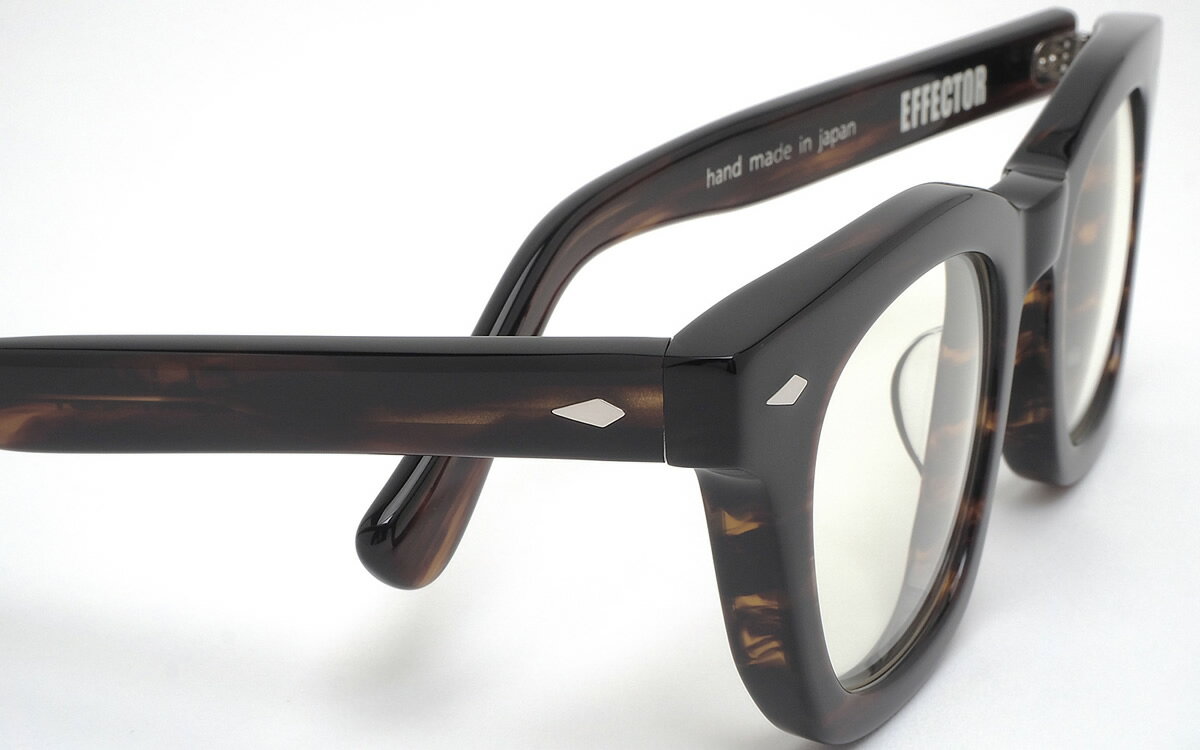 【楽天市場】エフェクター Phase Shifter CO 48サイズ メガネ UVカット仕様伊達メガネレンズ付 EFFECTOR × BOSS ボス フェイズシフター 日本製 メンズ ...