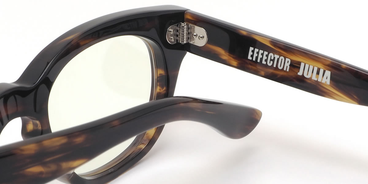 【楽天市場】エフェクター JULIA CO 49サイズ メガネ UVカット仕様伊達メガネレンズ付 EFFECTOR ジュリア 日本製 メンズ レディース：メガネ・サングラスのThat’s