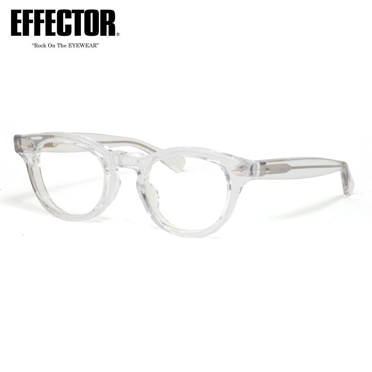 商品基本情報商品カテゴリー：メガネブランド名：EFFECTOR (エフェクター)型番：TONE CL フレームカラー：クリア レンズカラー：クリア紫外線カット率：99%以上可視光線透過率：--鼻パッド：なしレンズシェイプ分類：ボストンフレー...