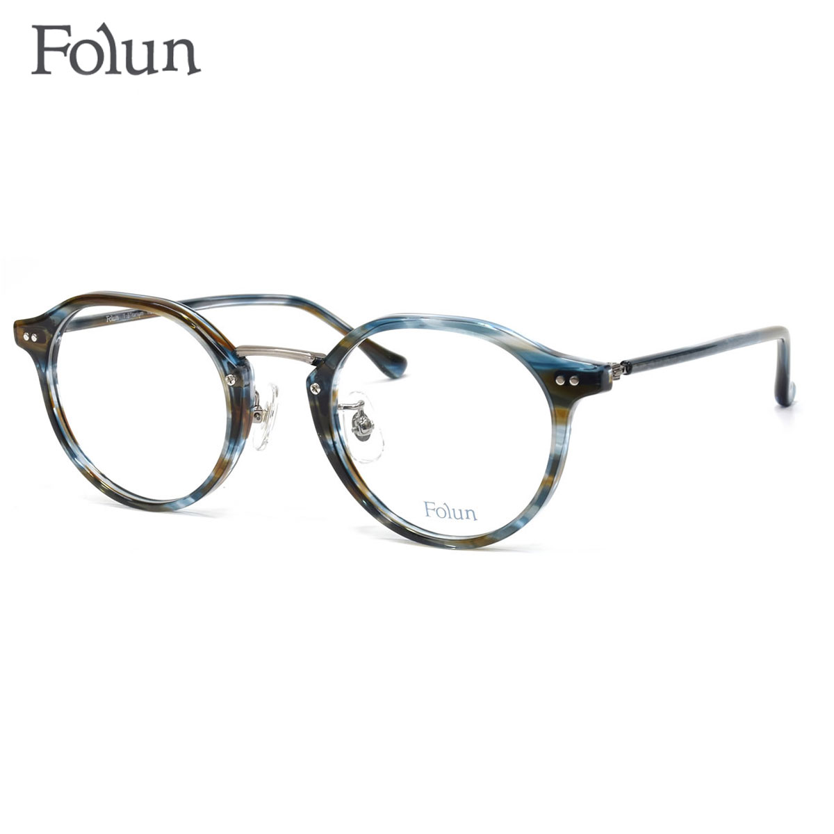 商品基本情報 商品カテゴリー：メガネ ブランド名：Folun (フォルン) 型番：FL2026 BL フレームカラー：ブルーササ レンズカラー：-- 紫外線カット率：-- 可視光線透過率：-- 鼻パッド：あり レンズシェイプ分類：その他 フ...