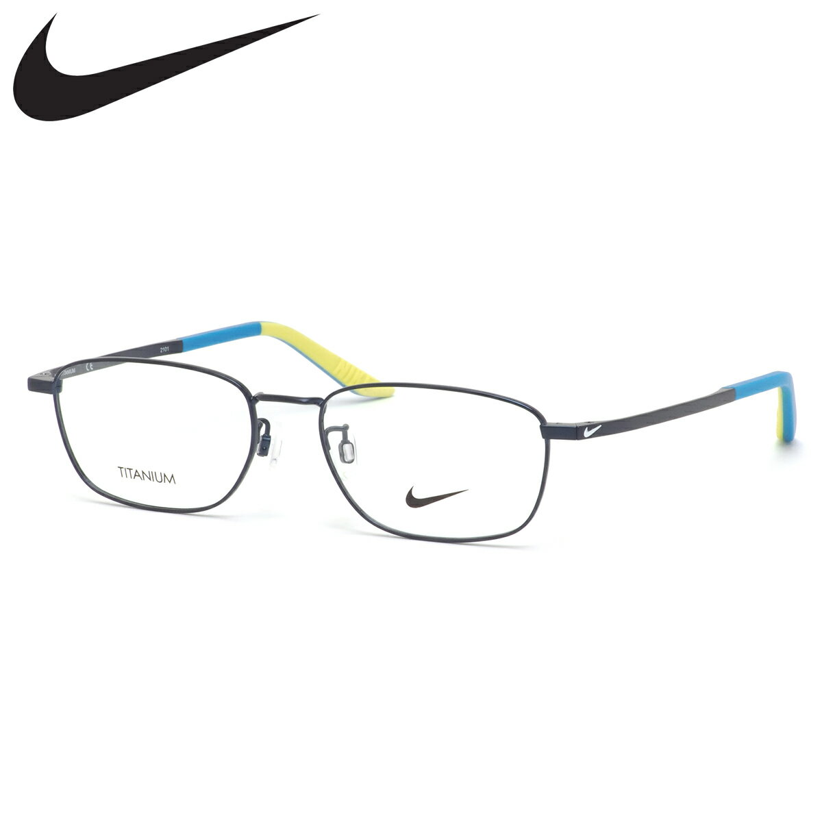 商品基本情報商品カテゴリー：メガネブランド名：NIKE (ナイキ)型番：6080AF 404フレームカラー：ネイビー/ブルー/イエローレンズカラー：--紫外線カット率：--可視光線透過率：--鼻パッド：ありレンズシェイプ分類：スクエアフレー...