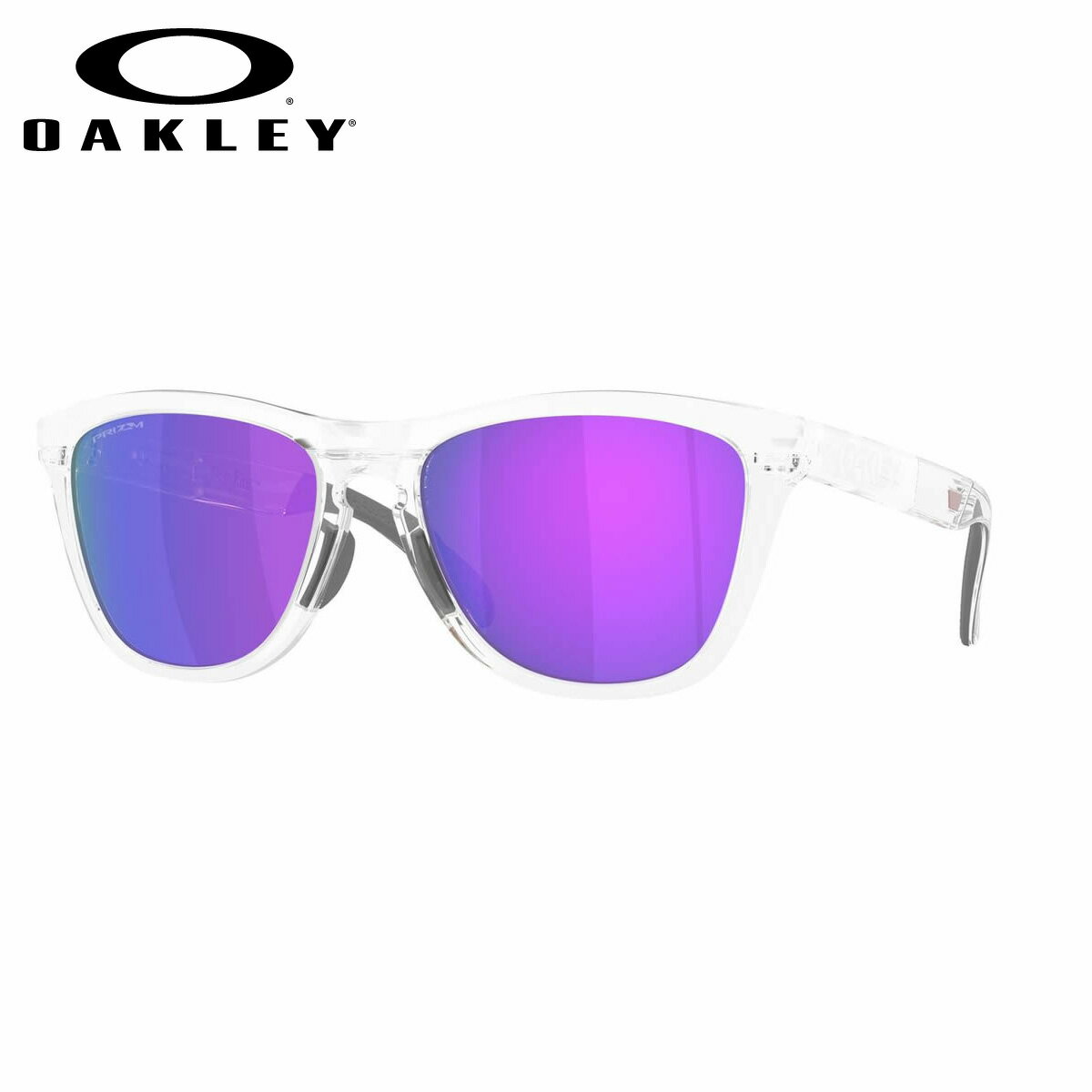 商品基本情報 商品カテゴリー：サングラス ブランド名：OAKLEY (オークリー) 型番：OO9503A 05 フレームカラー：マットクリア レンズカラー：プリズムバイオレット 紫外線カット率：99%以上 可視光線透過率：13% 鼻パッド：...