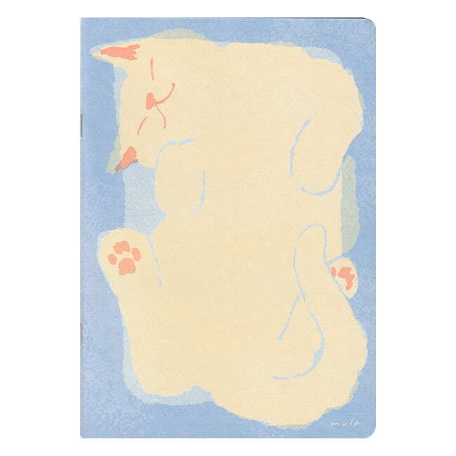 かわいいノート 何気ない日常をやさしく温かい世界観で描く、猫が大好きなイラストレーター「mula」さんのA5サイズノートです。 目への負担が少なく書きやすい書籍用紙を使用。 ■A5・210×148mmmサイズ ■64ページ　5mm方眼罫 日...