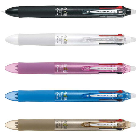 待望の多色タイプ 「フリクションボール4」は、1本で4色を使い分けでき、何度でも書き消し可能な利便性の高い4色ボールペンです。 インキ色は黒・赤・青・緑。ペン先は0.5mmの極細タイプで、手帳や資料などの細かい箇所への書き込みに適しています...