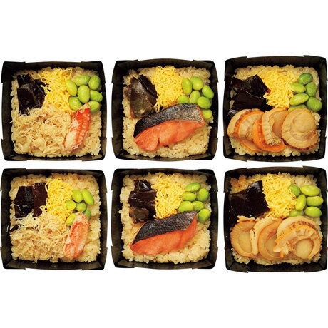 ※写真はすべてイメージです。実際の商品は写真とは多少異なる場合がございます。【内容】毛蟹おこわ・帆立おこわ・鮭おこわ 各130g×2【賞味期間・消費期限】30日間【配送料】1商品につき330円(税込)【配送業者】ヤマト運輸※冷凍便にてお届け...