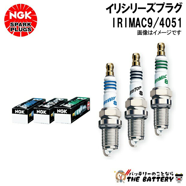.商品概要 ■ NGK IRIMAC9 イリプラグ 4051 メーカー NGK日本特殊陶業 品番 IRIMAC9 ネジ径(mm) 12 ネジ長(mm) 19 六角対辺(mm) 16 熱価 9 端子形状 / 主な用途 ポンチカシメ...