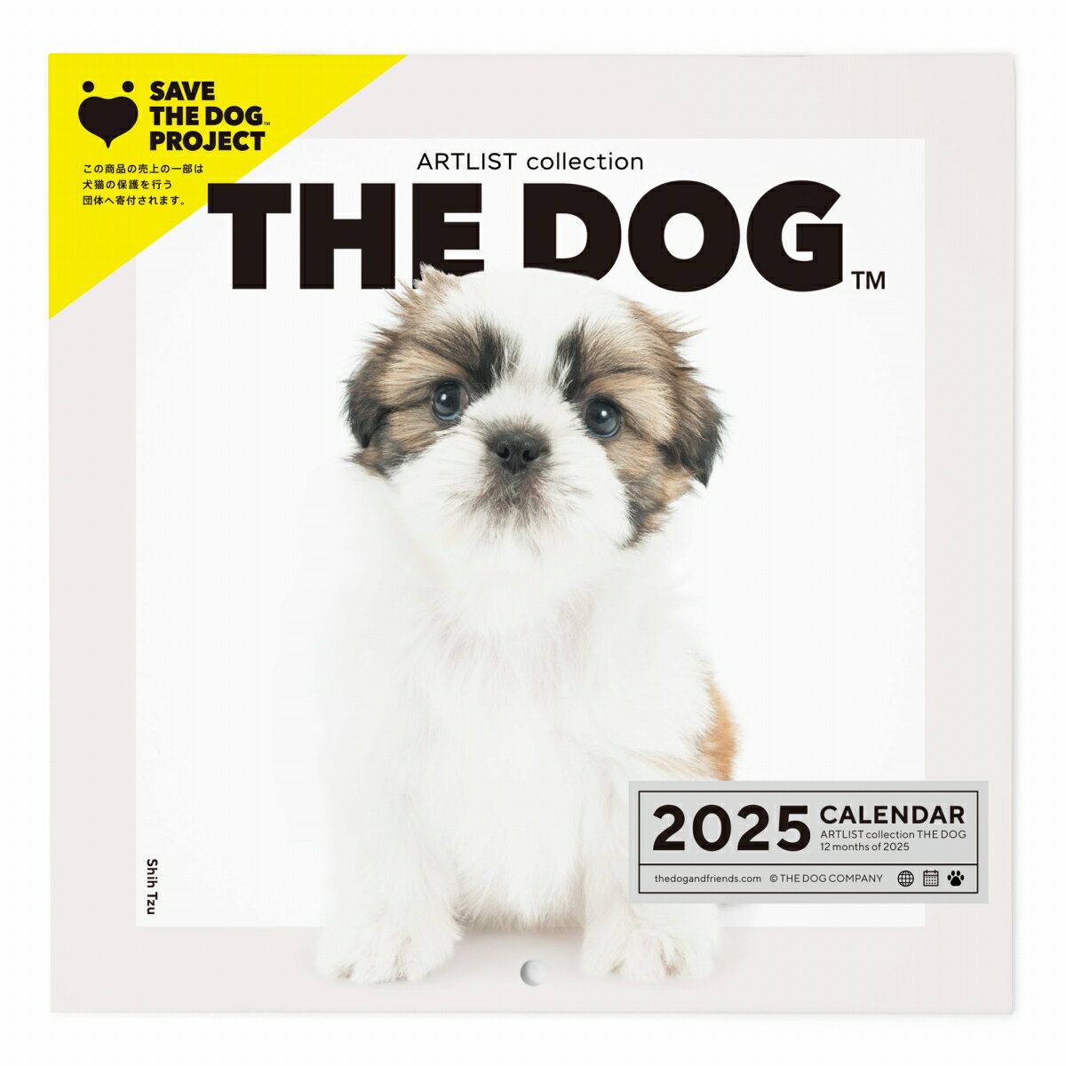 ●毎年大人気のTHE DOG壁掛け大判カレンダー 魚眼レンズで撮影された犬たちのユニークな表情が特徴的な「THE DOG」。 2025年のTHE DOGカレンダーも変わらず、愛くるしい犬たちが毎月さまざまな表情やポーズで楽しませてくれます。...