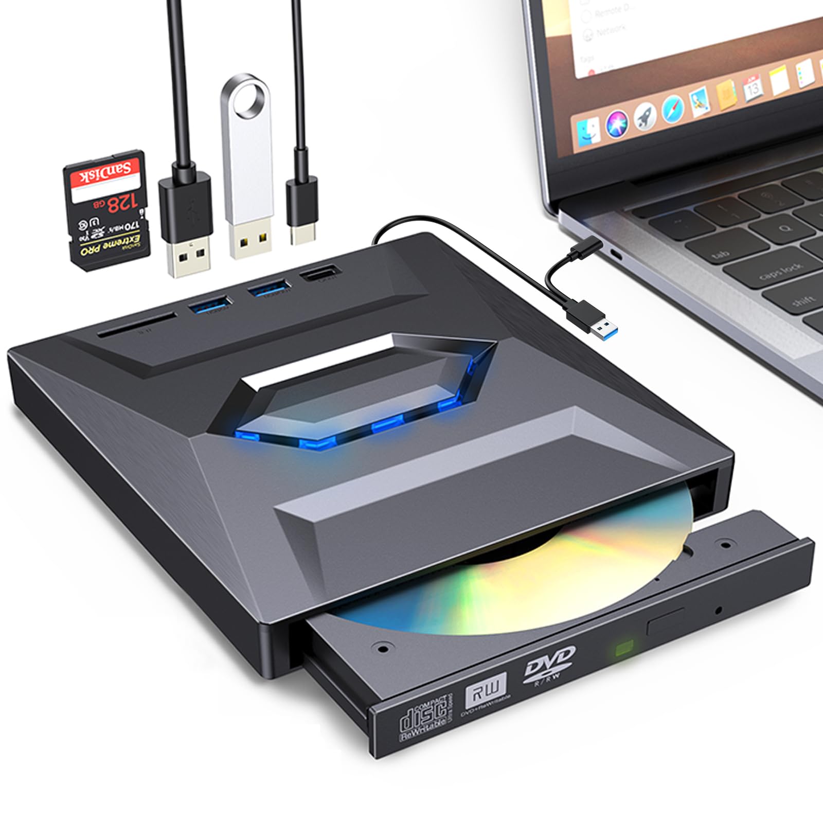 楽天市場】ROOFULL 外付けブルーレイドライブ 4K 3D USB3.0&Type 楽天市場】ROOFULL 外付けブルーレイドライブ 4K 3D USB3.0&Type