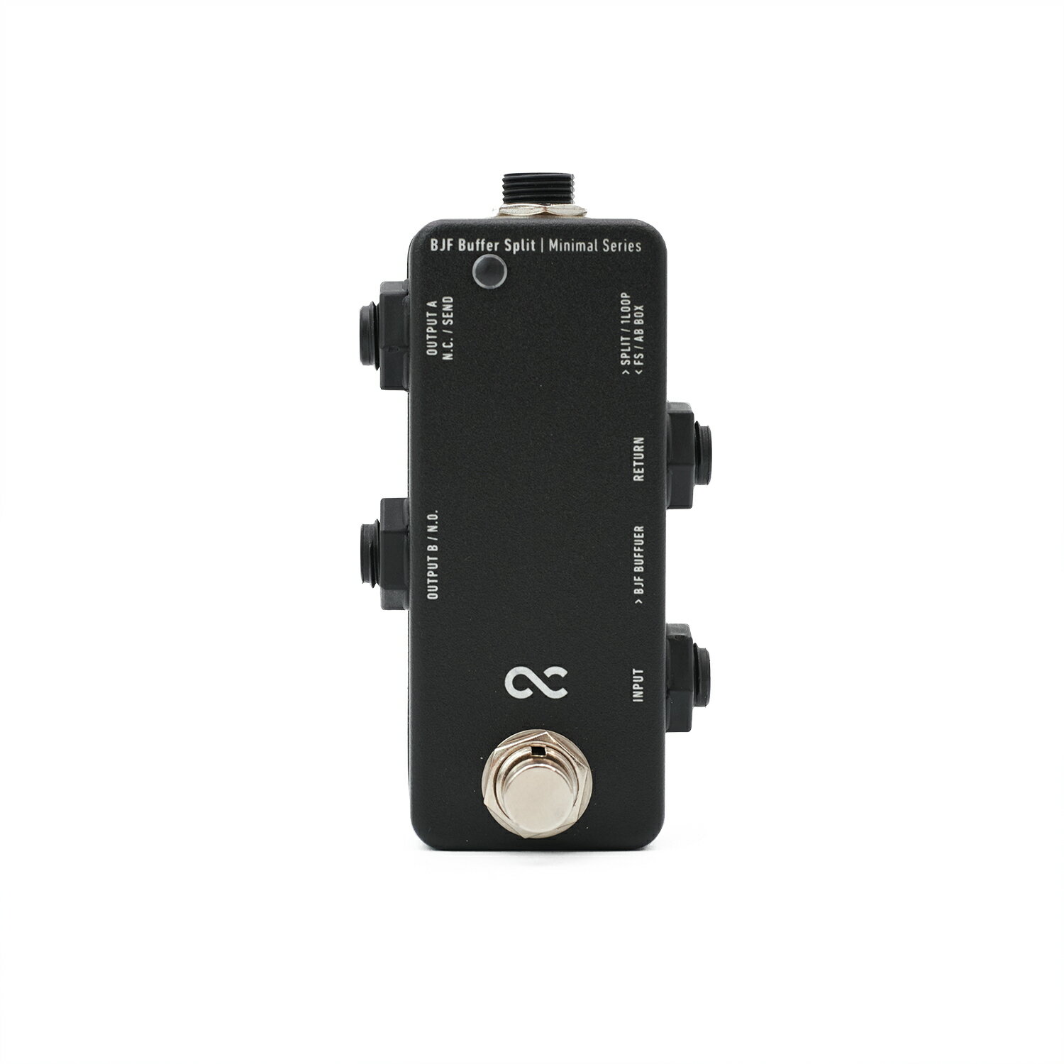One Control Minimal BJF Buffer Split スイッチングバッファー コンパクトタイプの筐体に定評のあるBFJバッターを搭載しスプリッター機能を備えました。 One Control Minimal Series ...