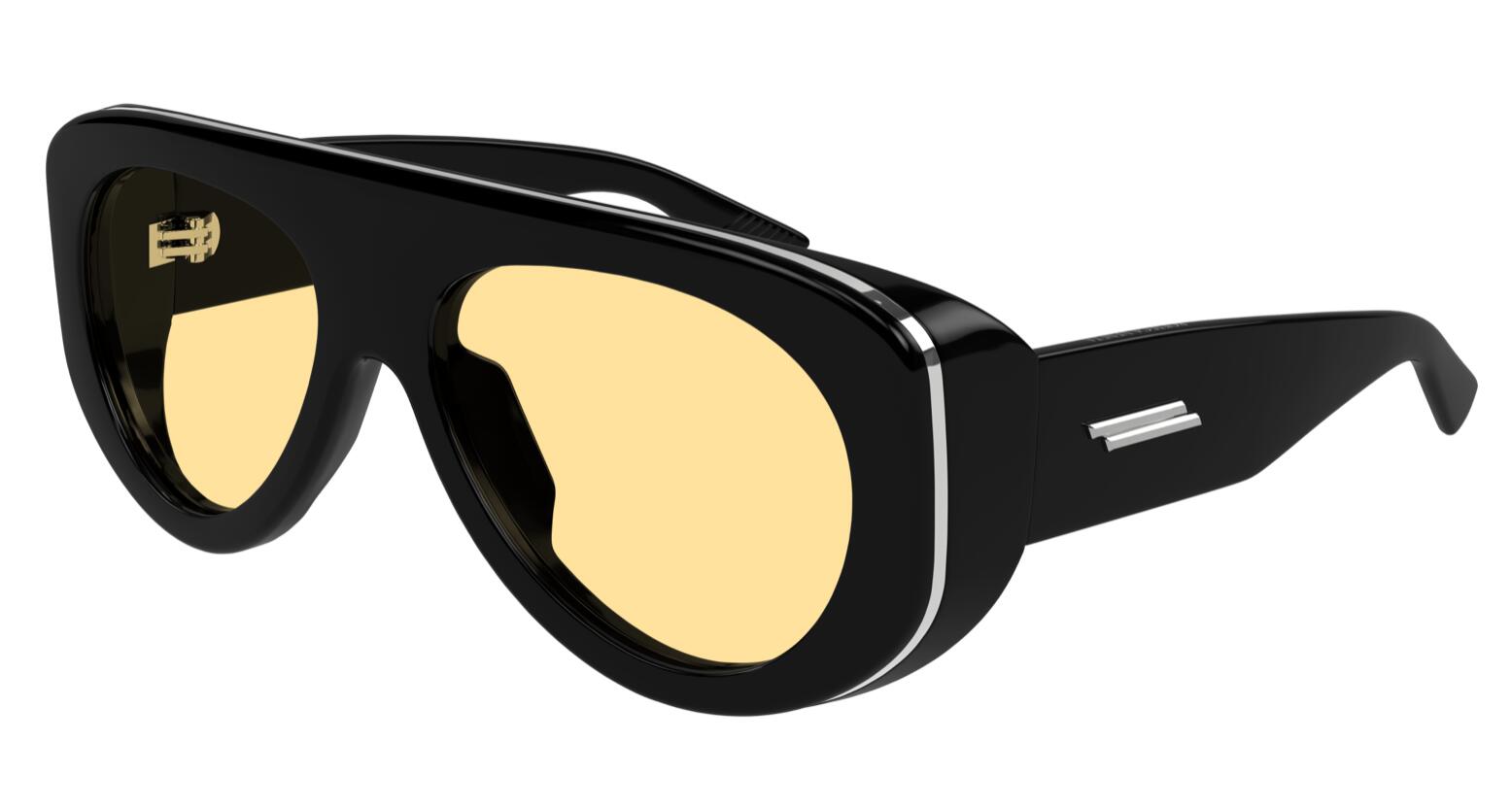 BOTTEGA VENETA ボッテガ・ヴェネタ 商品説明 サイズ レンズ幅 58mm - ブリッジ17mm - テンプルの長さ130mm フィッティング インターナショナル 色 フロント ブラック TEMPLE ブラック レンズ オレンジ...