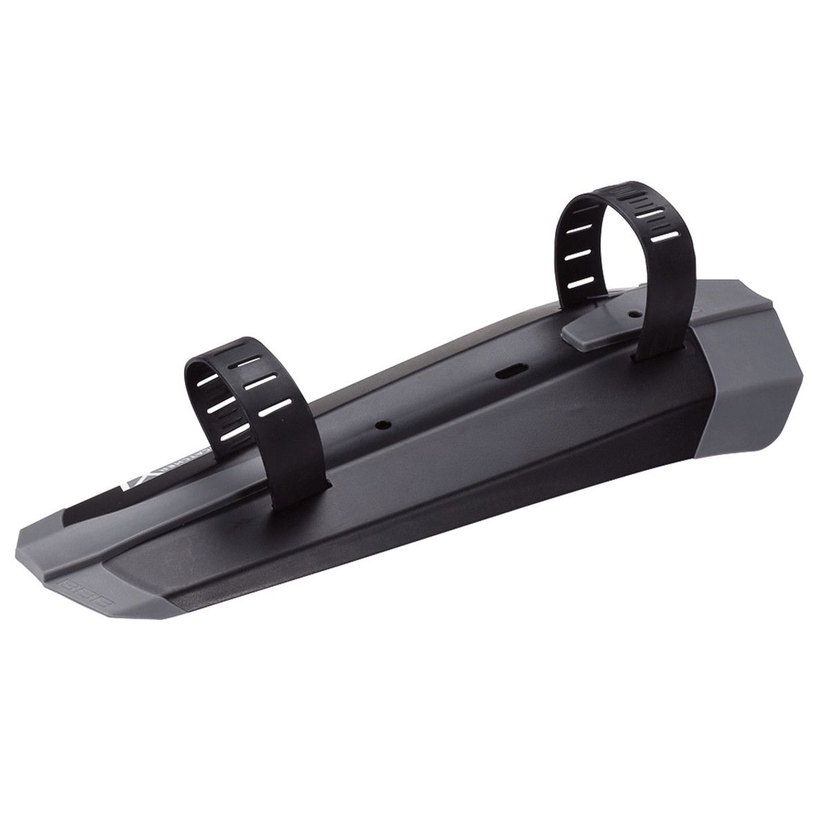 ●ダウンチューブに装着するフェンダー。 ●テーパードデザインにより必要な場所を必要なだけ保護。 ●柔らかいTPRフラップとのコンポジット。 ●エクストリームMTBライドにも対応。 ●エラストマーの固定バンドが付属。 ■カラー：ブラック ■長...