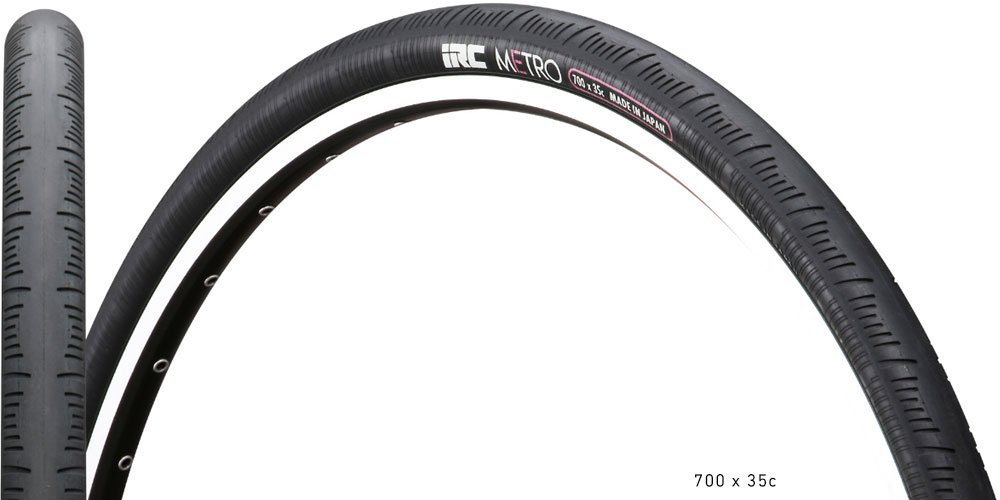 『メトロ』 プランニング、デザインを日本国内で手がけたIRC渾身のシリーズ。 1本1本まで目が行き届いた、安全・安心・高品質なタイヤがここにある。 ■カラー：ブラック ■種別：クリンチャー ■IRC NO.2：190515 ■サイズ：WO ...