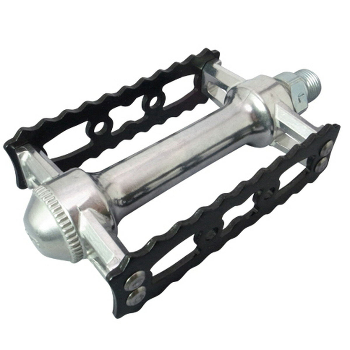 ・MKS定番SYLVANシリーズのツーリングタイプ ・ランドナーやスポルティーフなどツーリング車ペダルの大定番。 ・1978年発売から35年以上経った今もなお人気を誇るロングセラー製品。 ・幅広な両面側板により、足の位置を調整しやすく、疲れ...