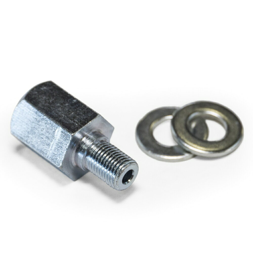 Burley バーレー 取り付け金具用アダプター 3/8×26特徴バーレーのオプションパーツ標準の取り付け金具が自転車のエンド部分に干渉して取り付けられない場合に利用するアダプターです。リアアクスルのネジの形状に併せて適切な種類を選択して下...