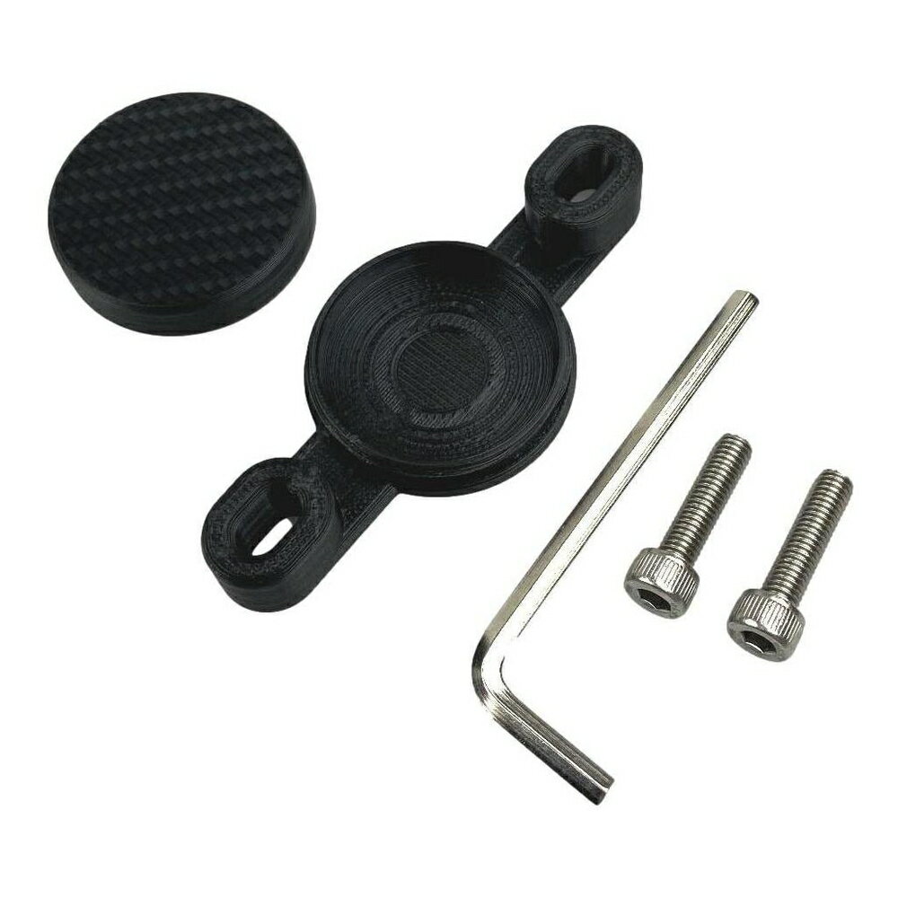 e-cosmo イーコスモ フレームホルダー（丸型）for Loshall Tag ブラック特徴Loshall TagやAir Tagを取り付ける専用アクセサリーパーツ！ボトルケージの取り付け穴を利用して、Loshall TagやAir T...