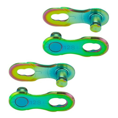 KMC ケーエムシー ミッシングリンク CL552 12S オーロラグリーン 2セット特徴12スピードチェーン対応ミッシングリンク。ダウンヒル、マウンテンバイク、電動自転車、ロードバイク、シクロクロスに適しています。■ミッシングリンク再利用...