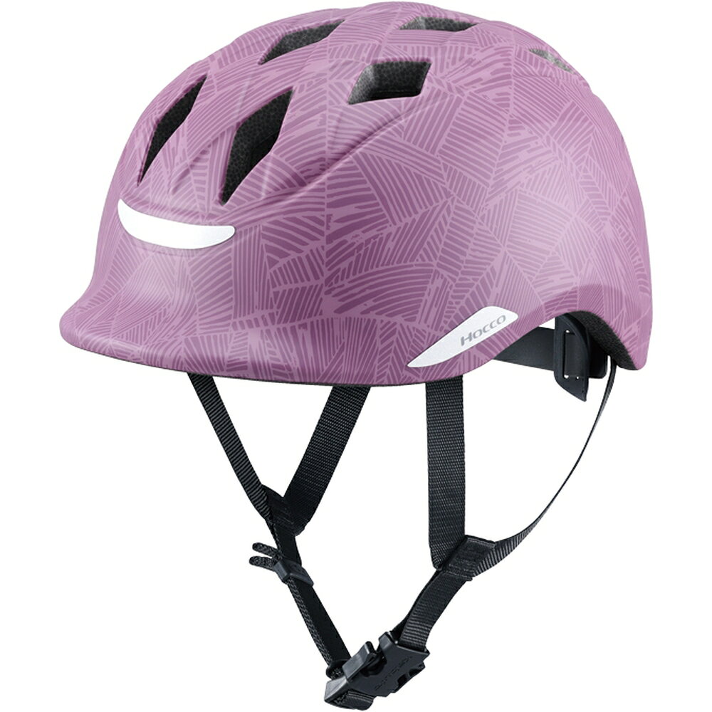 OGK Kabuto オージーケーカブト HOCCO ホッコ マットモザイクパープル 54-56cm特徴使いやすさにこだわったユニバーサル設計脱着が簡単な「らくらくバックルカバー」採用モデル■フィットバンドソフトなかぶり心地でサイズ調整もで...