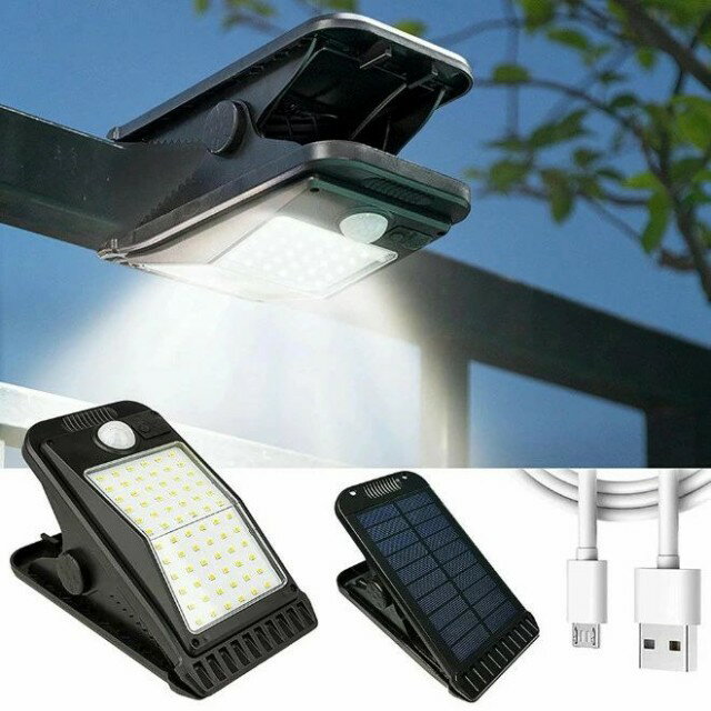 商品紹介 ・どこでも使用の簡単設置・クリップみたいに挟むだけの超簡単1秒設置。電池不要でキャンプや釣りなどのアウトドアや、庭や玄関、駐車場の防犯用、家の中でも大活躍！！ 。☆設置に工具が不要なので付け替えもラクラク。必要な時、必要な場所へ明...