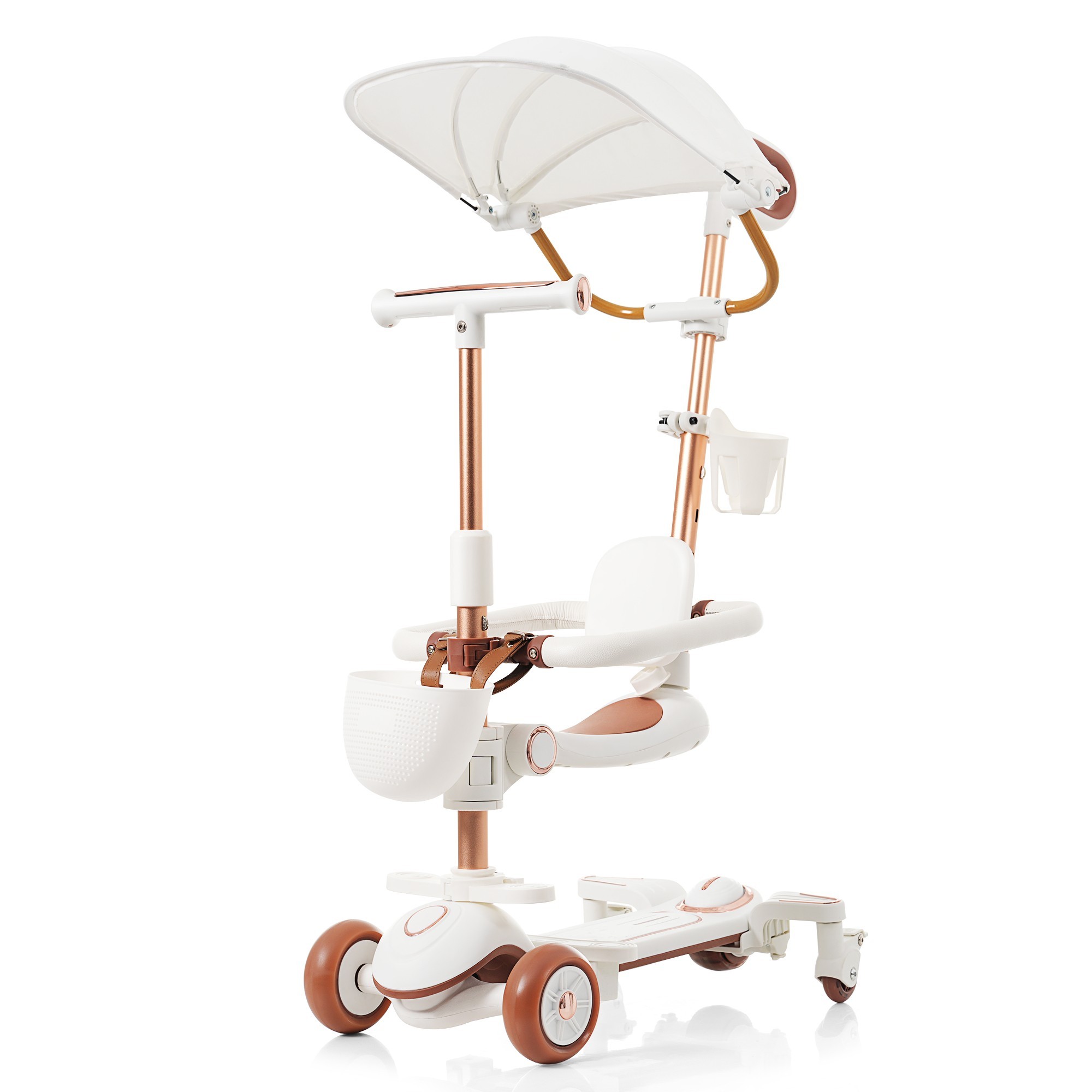 Product Features ●お子さまの成長に合わせて長く使える 三輪車（1歳~2歳）ガードレール付き（3歳~4歳）押し棒付き（5歳~6歳）シートモード（7歳~8歳）キックスクーターモード（9歳~10歳） ●組み立ては工具不要 ● 折...