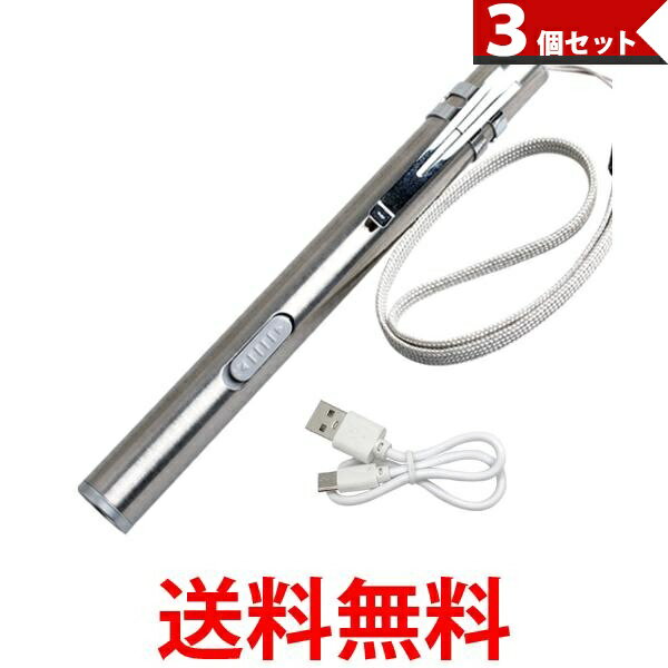 SPUエントリー ＋5と0のつく日はさらにお買得！ ▼▼▼▼エントリーはこちら▼▼▼▼ ▲▲▲▲エントリーはこちら▲▲▲▲ 【商品説明】 ・USB充電式ペン型LEDライトです。 ・ボールペンと変わらない大きさのコンパクトサイズです。 ・電池...