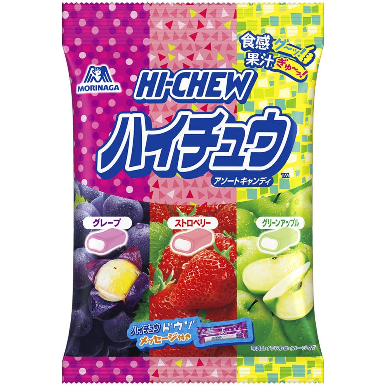 ■食品 ■日本 ■森永製菓 ■成分 ＜グレープ＞水あめ（国内製造）、砂糖、植物油脂、ゼラチン、濃縮グレープ果汁、ミックスジャム（りんごを含む）／酸味料、グリセリン、香料、乳化剤、アカキャベツ色素、クチナシ青色素＜ストロベリー＞水あめ（国内製...