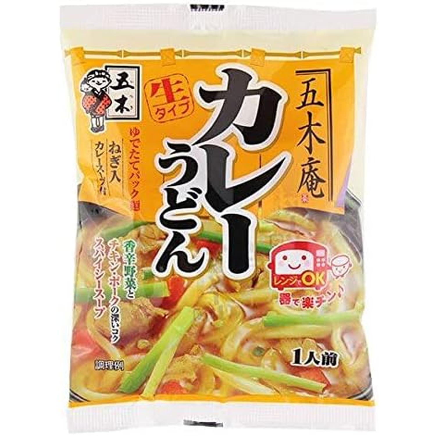 ■食品 ■日本 ■五木食品株式会社 ■成分 めん（小麦粉（国内製造）、食塩）、添付調味料（砂糖、カレールー、食塩、澱粉、豚脂、粉末しょうゆ、カレー粉、小麦粉、粉末油脂、蛋白加水分解物、昆布エキス、チキンエキス、ねぎ、野菜エキス、魚介エキス、...