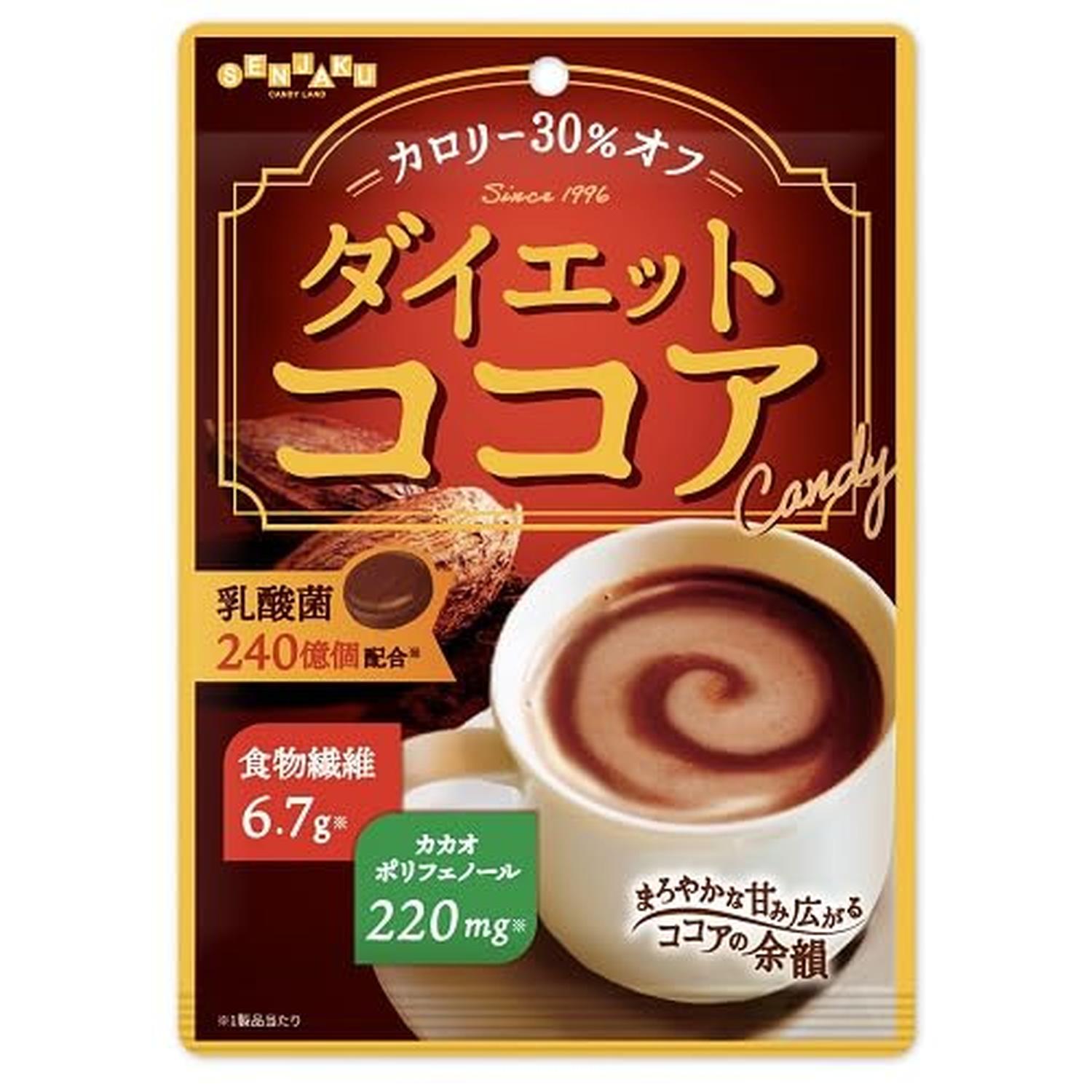 ■食品 ■日本 ■扇雀飴本舗 ■成分 還元水飴(国内製造)、水飴、食物繊維(難消化性デキストリン)、ココアパウダー、乳糖、乳製品、カラメルソース(砂糖)、カカオマス、乳酸菌(殺菌)、デキストリン／香料、乳化剤、甘味料(アセスルファムK、スク...